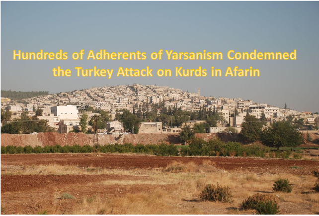 Hundreds of Adherents of Yarsanism Condemned the Turkey Attack on Kurds ...